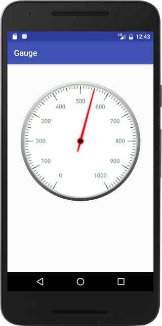 Android Gauge View - Pygmalion
